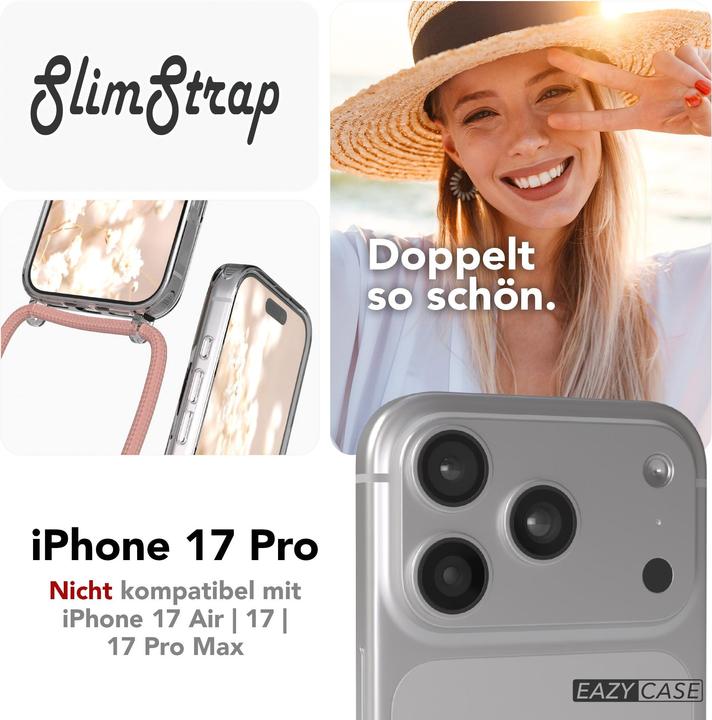 EAZY CASE MagSafe Handykette Clear für Apple iPhone 17 Pro
