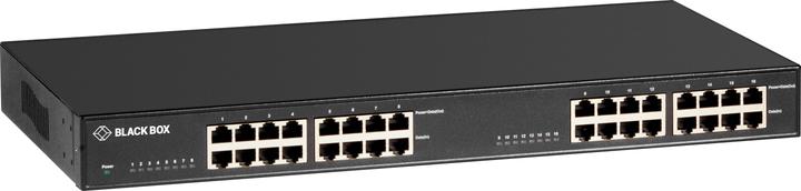 Black Box AT 16-Port 10/100/1000 POE Injector - 1 Gbps - 16-Port