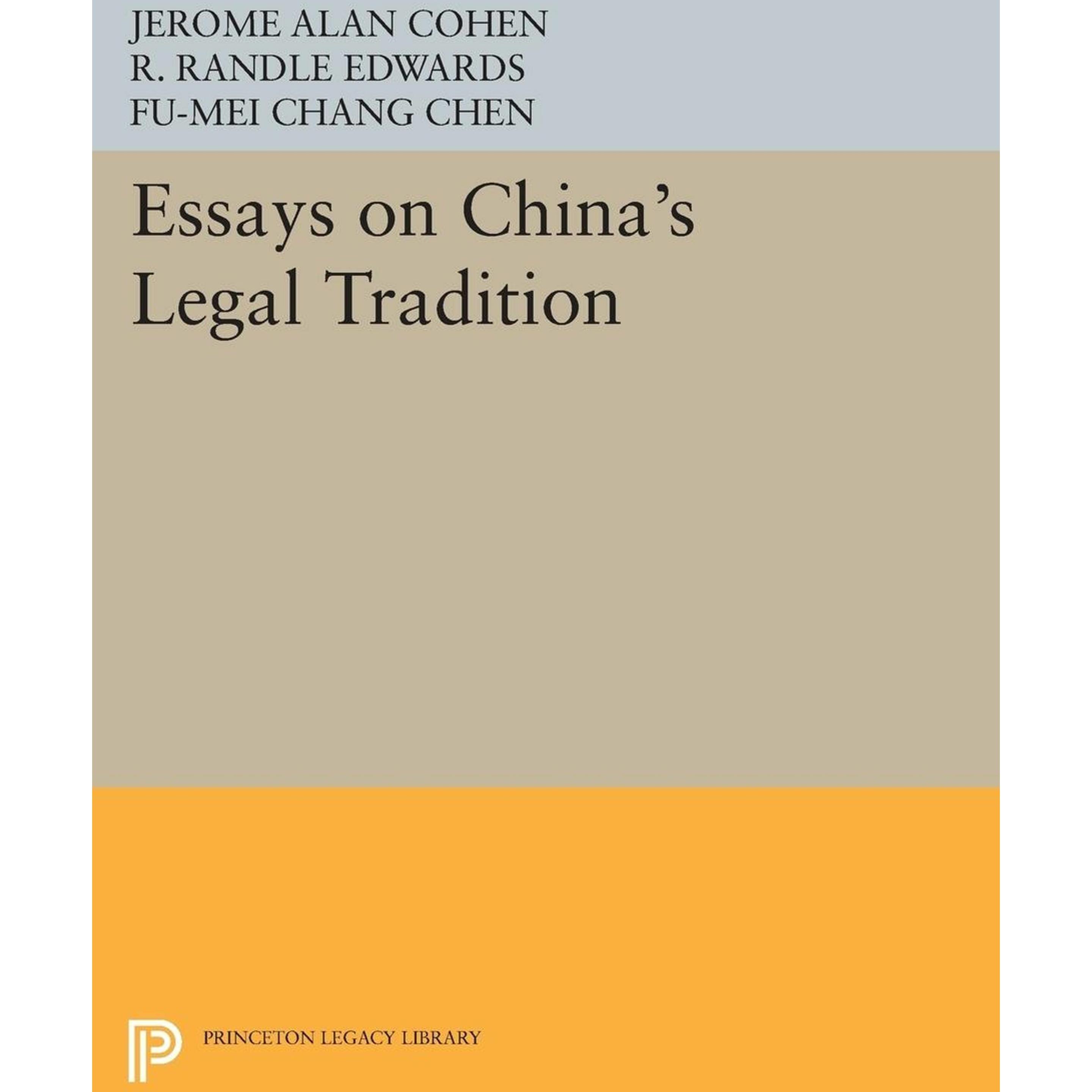 Princeton Essays on China's Legal Tradition - kaufen bei Galaxus