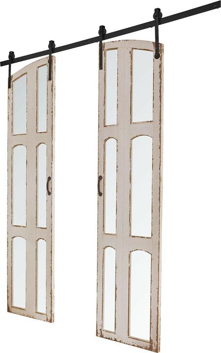 Loberon Doppelschiebetür Chantivaux antikweiss - buy at Galaxus