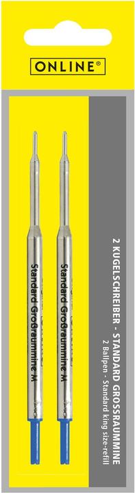 Online Kugelschreiber Minen Standard (Blau, 0.50 mm, 2 Stk.) - Digitec
