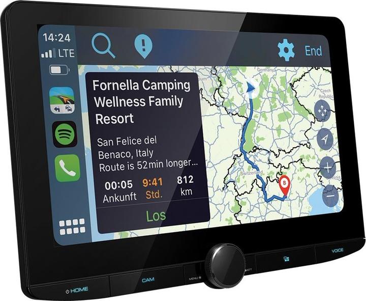 Kenwood Digital Media Receiver mit 10,1 Zoll HD-Display mit Floating ...