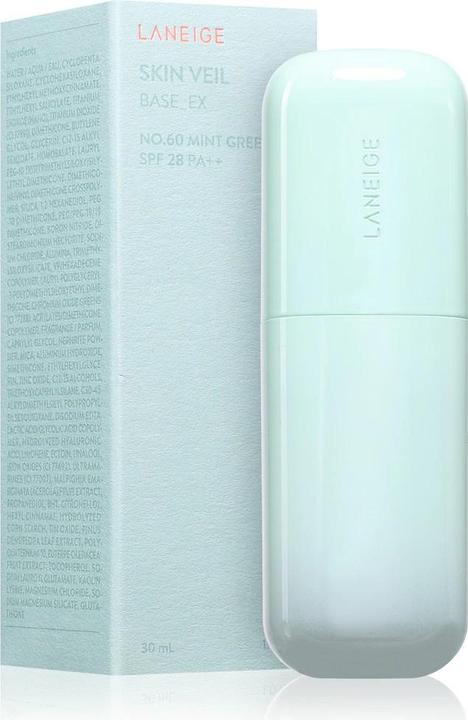 Laneige Skin Veil Base Ex Spf28 Pa 30ml No 60 Mint Green