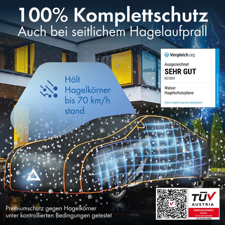 Walser SUV/VAN Hagelschutzplane Perma Protect Complete, Hagel Rundum ...