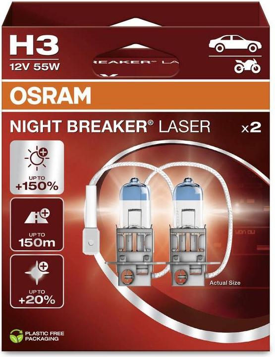 Osram 4062172388160 Halogen Leuchtmittel Night Breaker® Laser Next ...