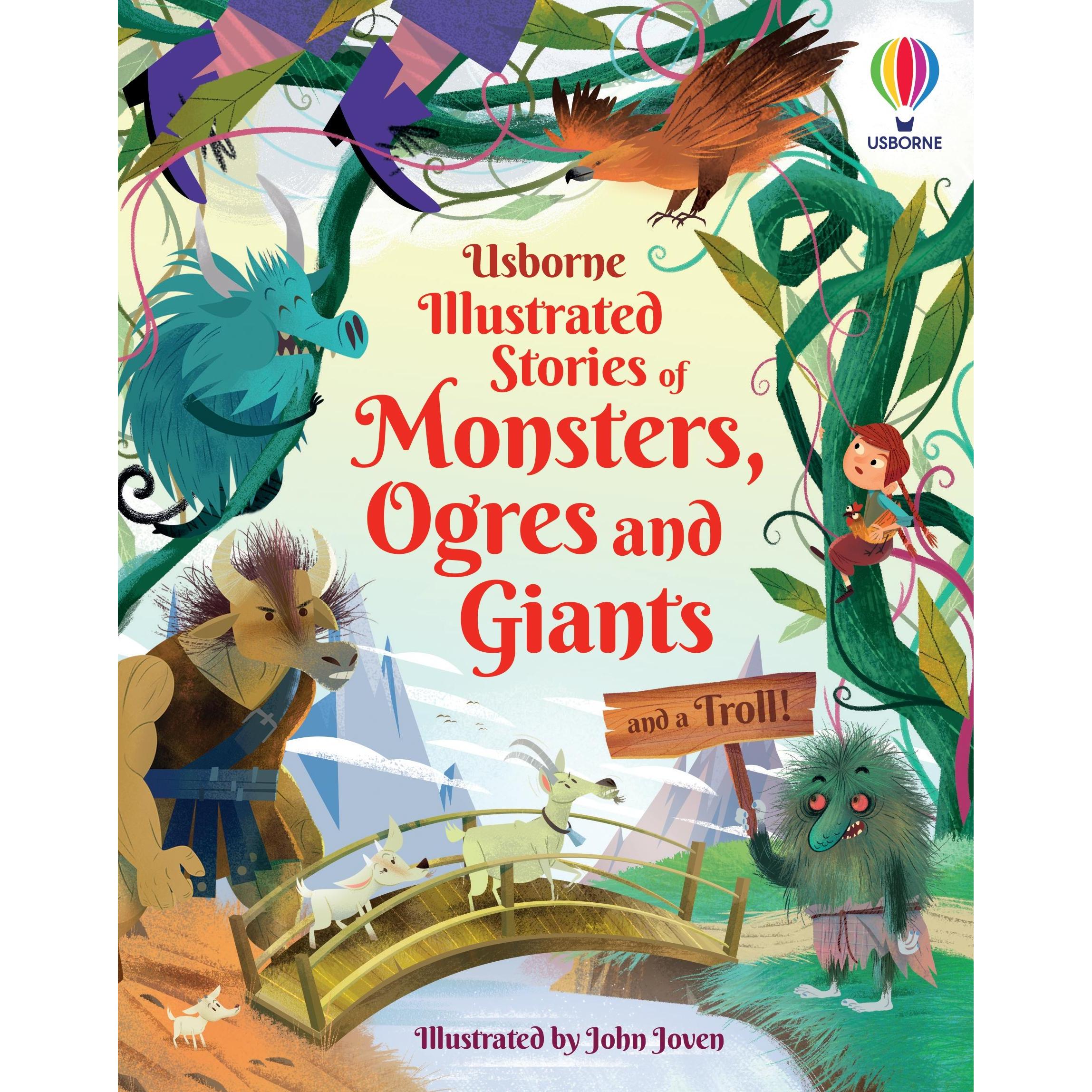 Usborne Publishing Illustrated Stories of Monsters, Ogres and Giants (and a Troll) - Galaxus