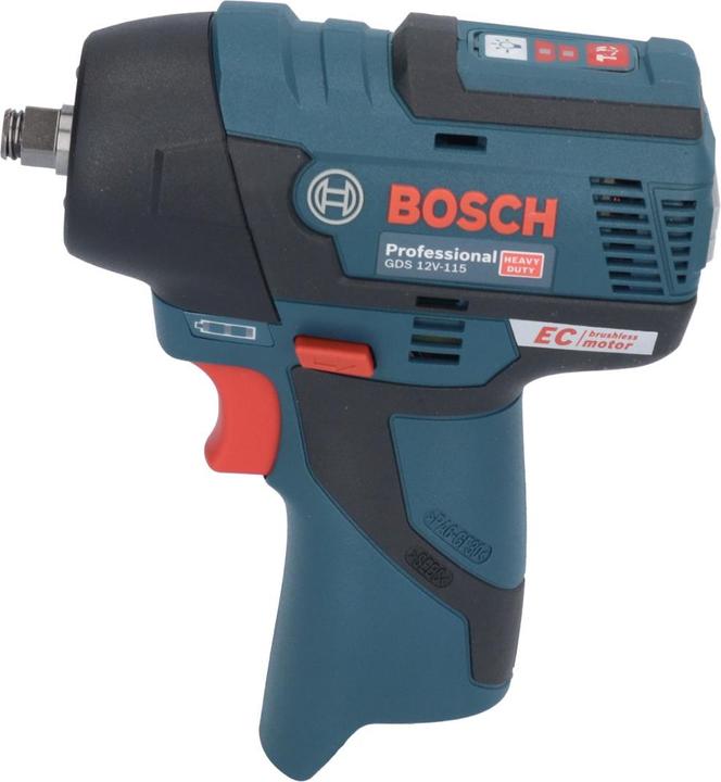 Bosch GDS 12V-115 Akku Drehschlagschrauber 12V 115 Nm + 2x Akku 6,0Ah ...