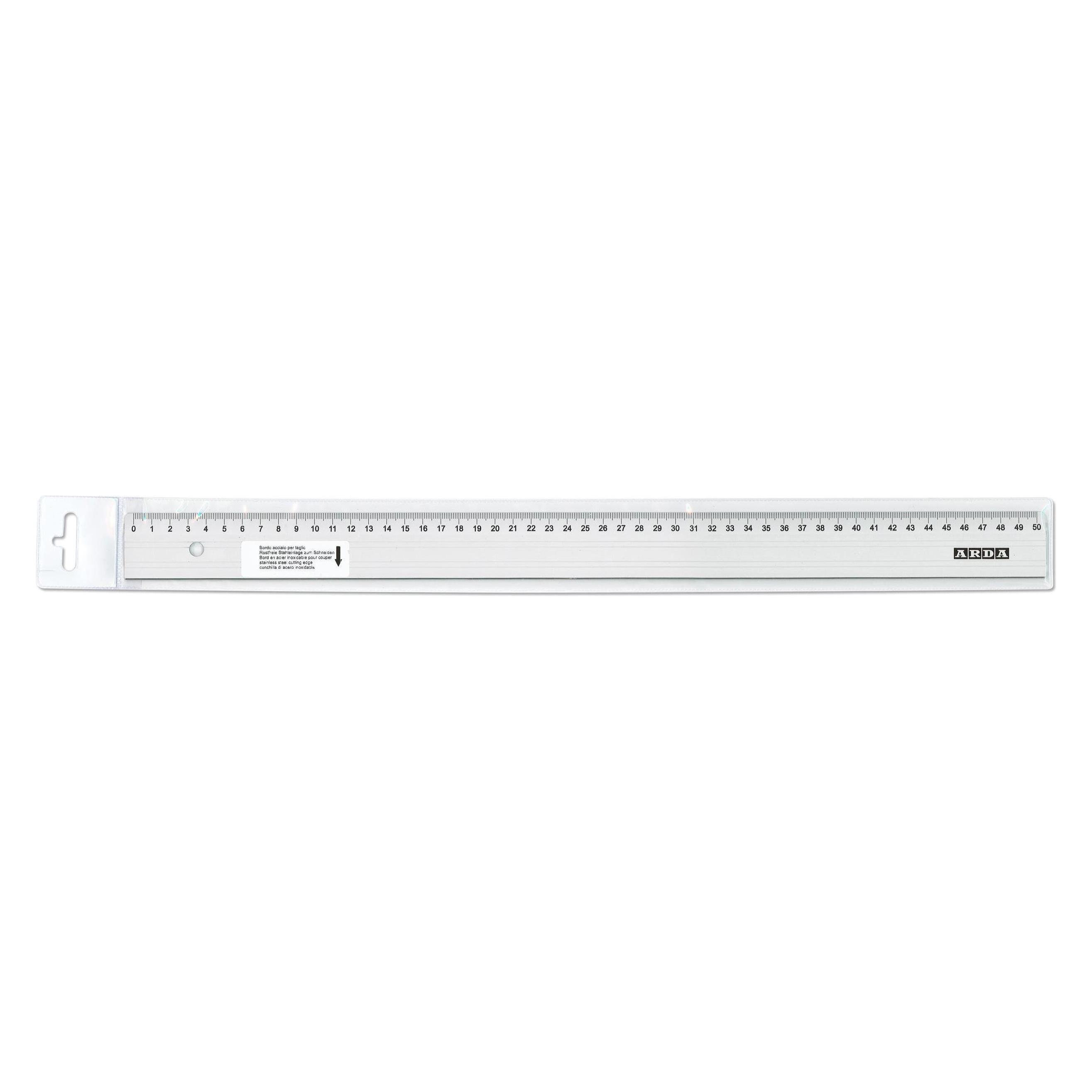 Arda Cutting scale aluminum profile (50 cm, Aluminium) - Digitec
