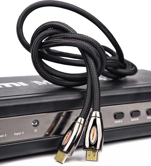 DCU Tecnologic HDMI CONNECTION M - HDMI M METAL PREMIUM 1.5M 4K 60HZ (1.50 m, HDMI) - Galaxus