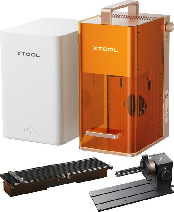 XTool Laser engraving machine 2-in-1 F2 - Deluxe set - buy at Digitec
