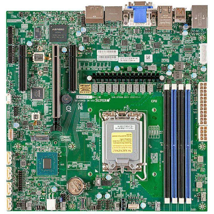 Supermicro Scheda madre MBD-X13SAZ-F-O micro-ATX Socket 1700 solo DDR5 ...