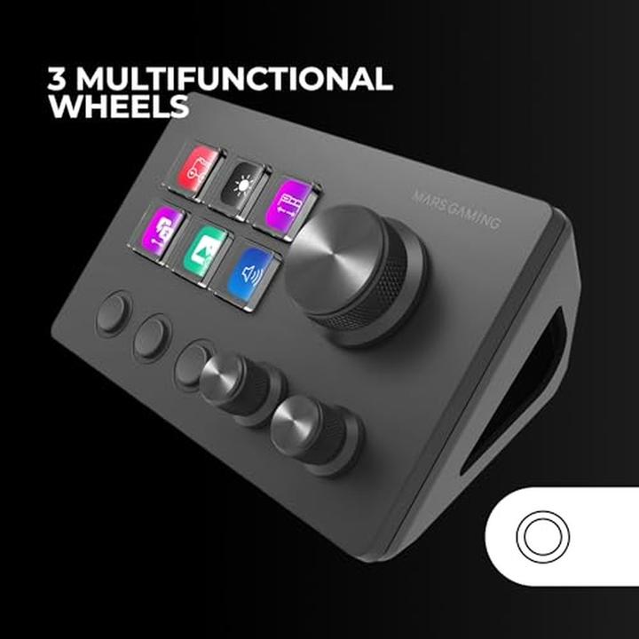 Mars Gaming Console De Streaming Msd-Two (Noir) - buy at Galaxus