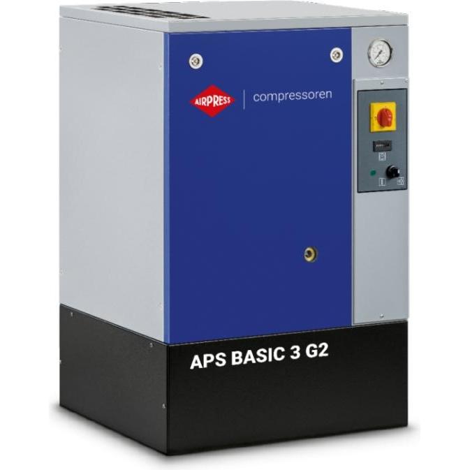 Airpress 362803 Schraubenkompressor APS 3 Basic G2 10 bar 3 PS/2,2 kW 294 l/min - Galaxus