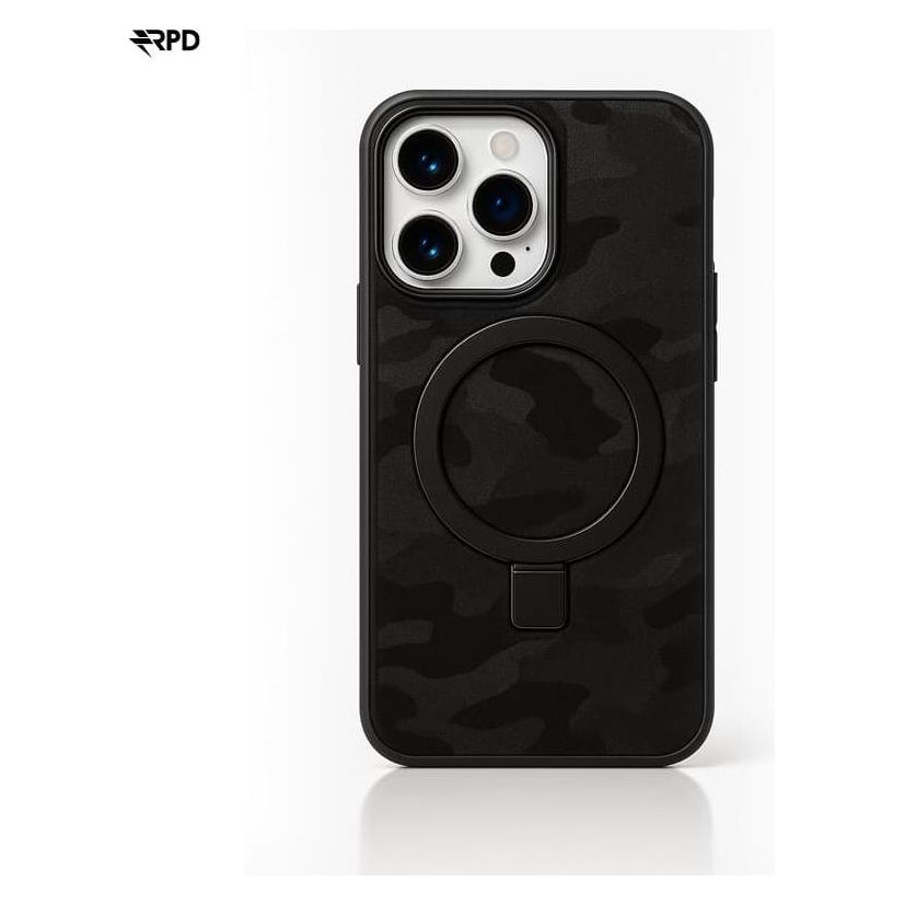 RPD iPhone 13 Pro - Magsafe Standetui mit camouflage Muster schwarz ...