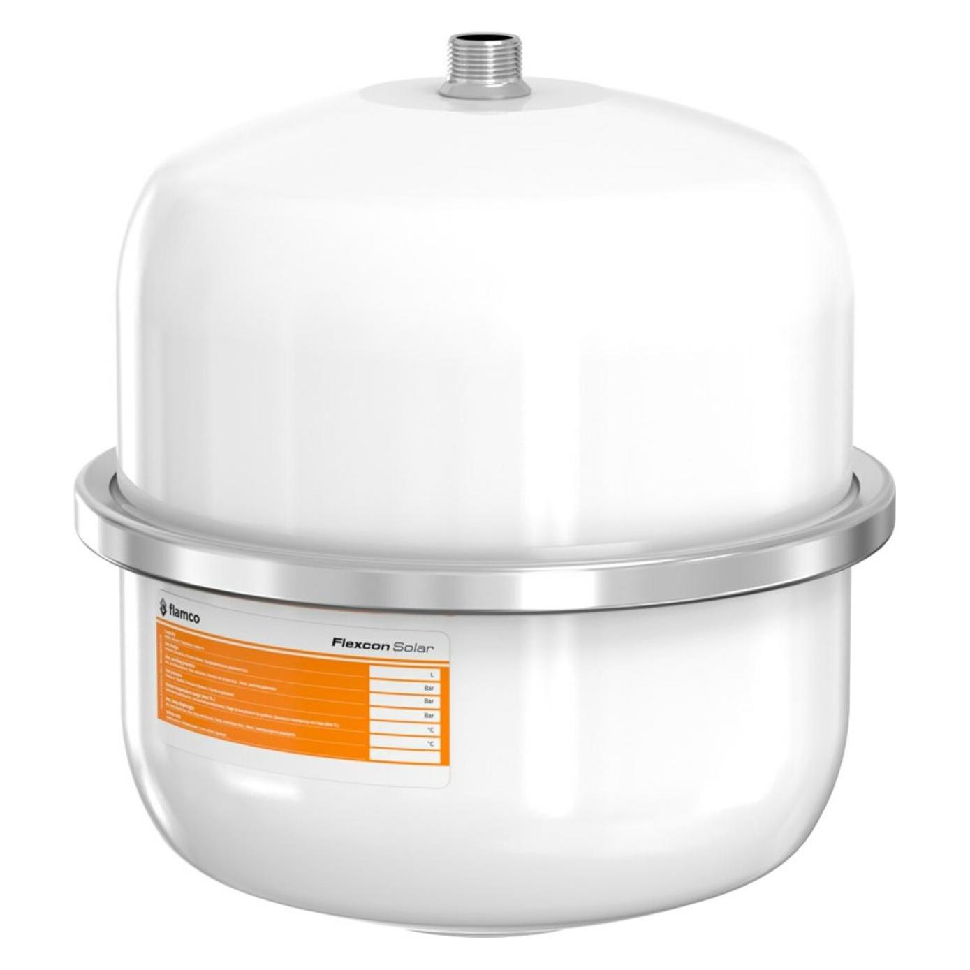 Flamco Ausdehnungsgefäss FLEXCON SOLAR 12 l, 8 b, R 3/4, Vordruck 2,5 ...
