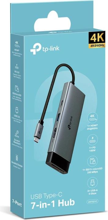 TP-Link USB TYPE-C 7-PORT HUB - kaufen bei Galaxus