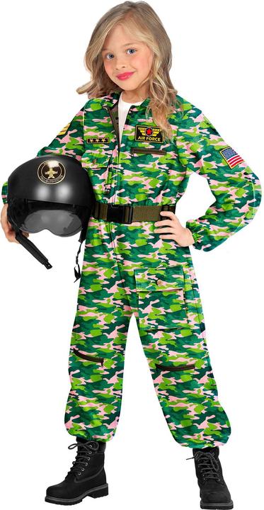 Widmann KAMPFJETPILOTIN (Overall, Gürtel), 164 cm / 14-16 Years (164 ...