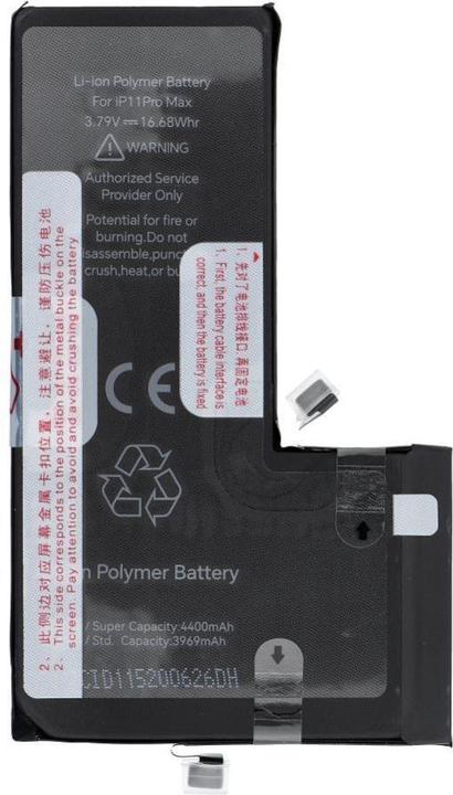 NoName Battery JCID JCID Battery for iPhone 11 Pro Max 4440 mAh (high ...