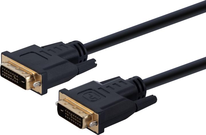 Fuj Tek Câble pour moniteur DVI-D à double liaison, 3 m (3 m) - Digitec