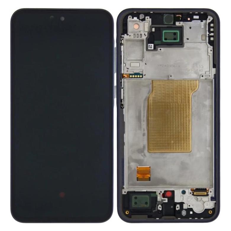 Samsung Galaxy A35 A2356B LCD Schwarz, Service-Pack mit Rahmen, neu ...