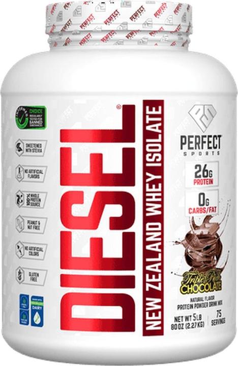 Perfect Sports Diesel 100% New Zealand Whey Isolate