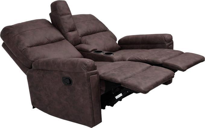 Swisshandel24 2er Kinosessel HWC-K17, Relaxsessel Fernsehsessel Sofa, Nosagfederung ...