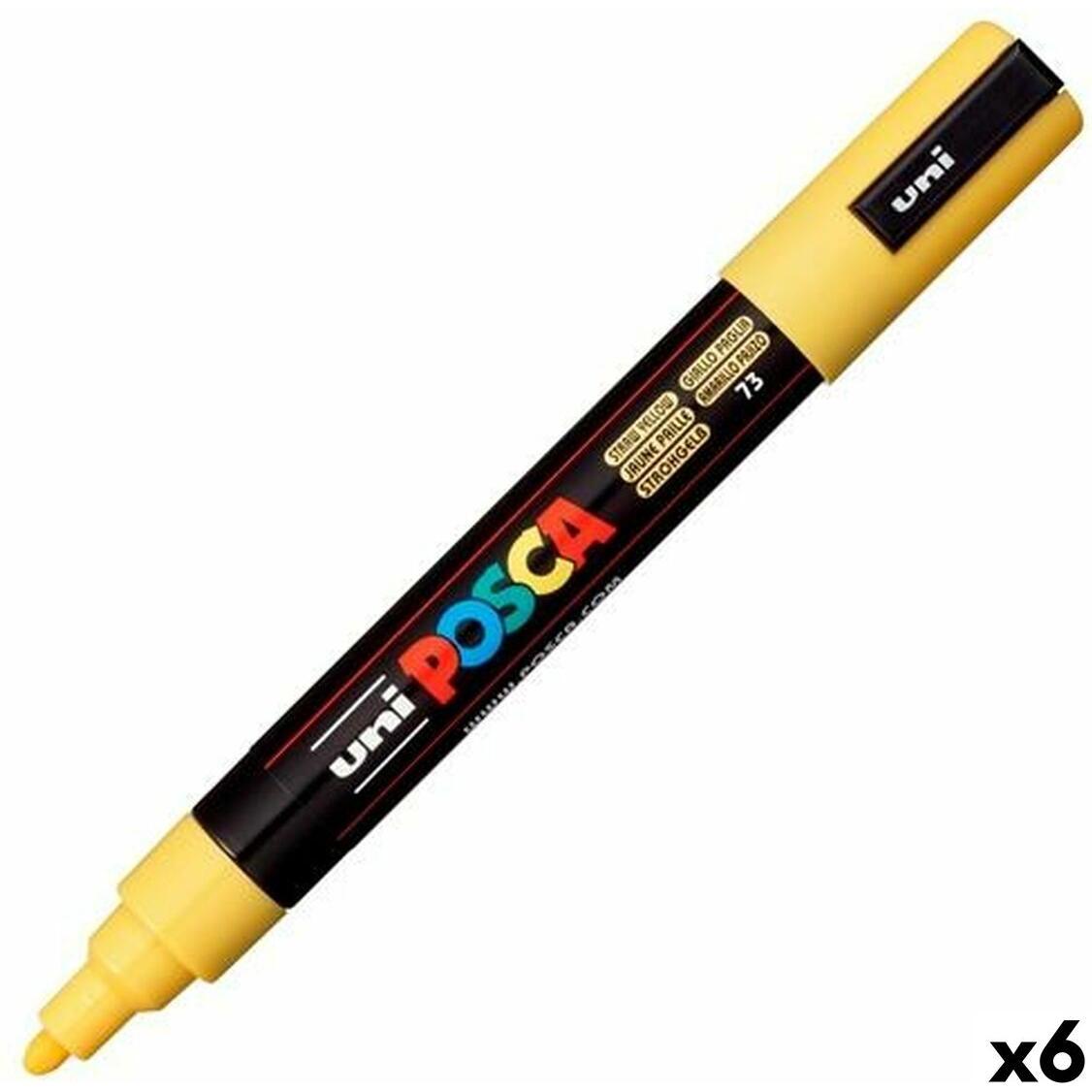 Uni-ball Osama Pack 6 Posca Medium Gelb (6 x) - kaufen bei Galaxus
