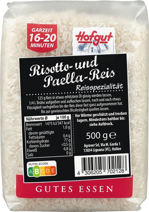 Hofgut RISOTTO+PAELLA REIS 500G - kaufen bei Galaxus - Galaxus