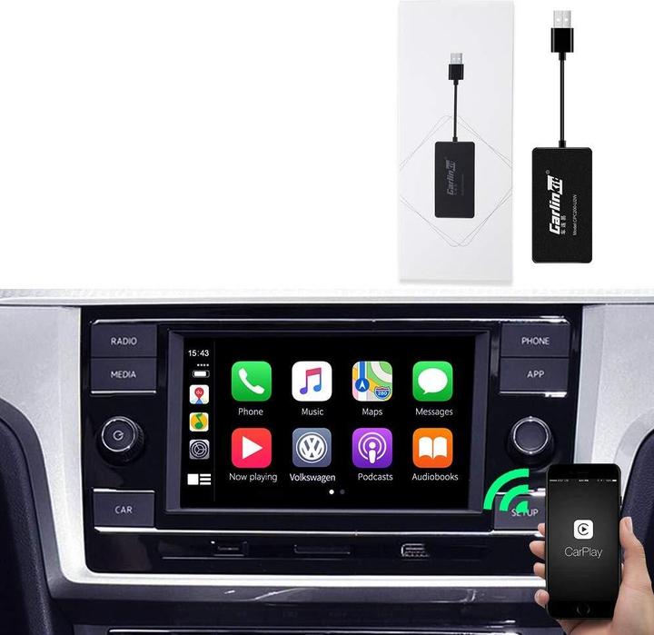 Carlinkit Mini Ultra3, fur iPhone / Android Series, Black