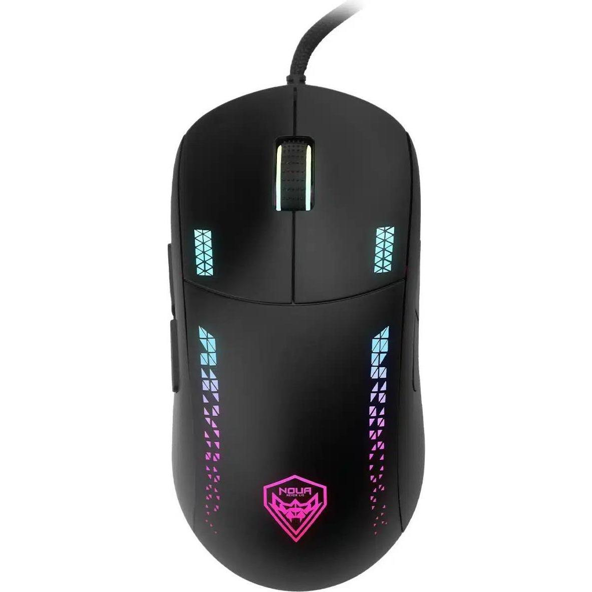 Noua MOUSE USB GAMING LOOP BLACK 9 TASTI 16000DPI RGB PIXART 3335 PR ...