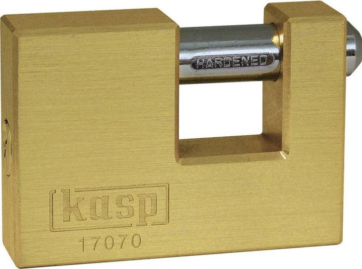 Kasp Mono-Blockschloss, Messing, 70 mm - kaufen bei Galaxus