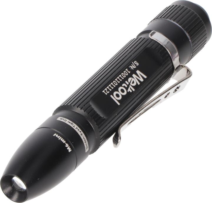 Weltool M6-DR Mini Taschenlampe, Länge nur 88mm, warmweisse LED - Galaxus