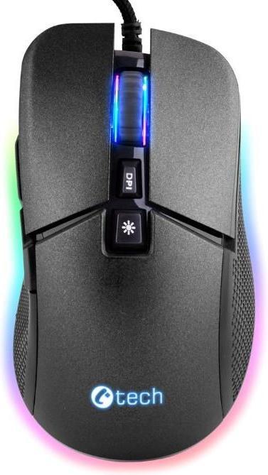 PRO Bike Gear C-tech Dawn black / Optical gaming mouse / Backlight / 6400DPI / 7 buttons / USB ...