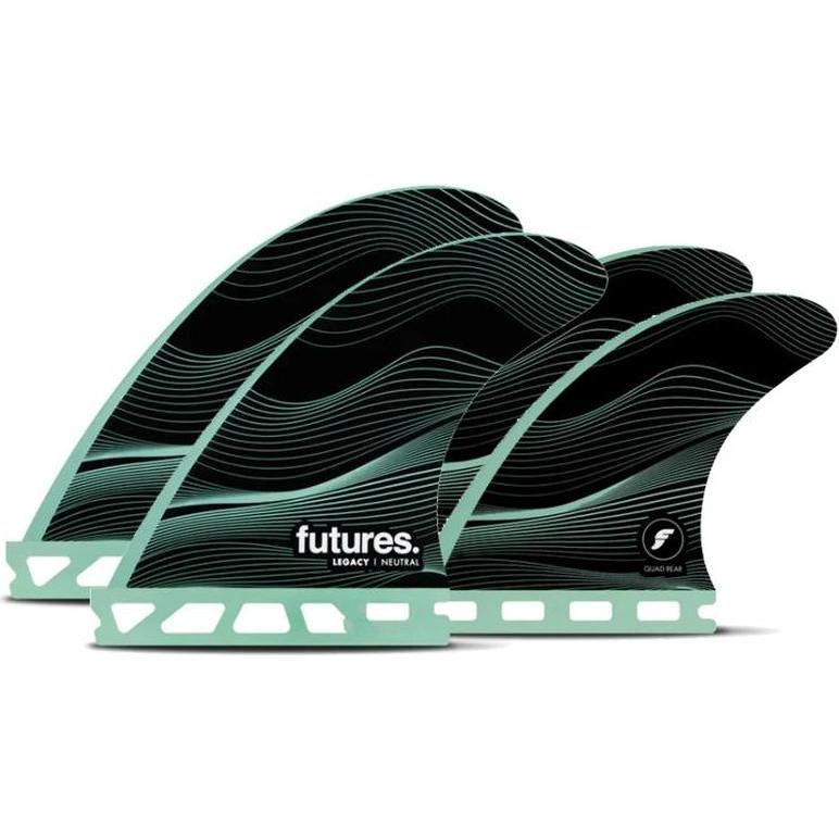 Futures Quad Fin Set F4 Honeycomb Legacy Neutral S - buy at Galaxus