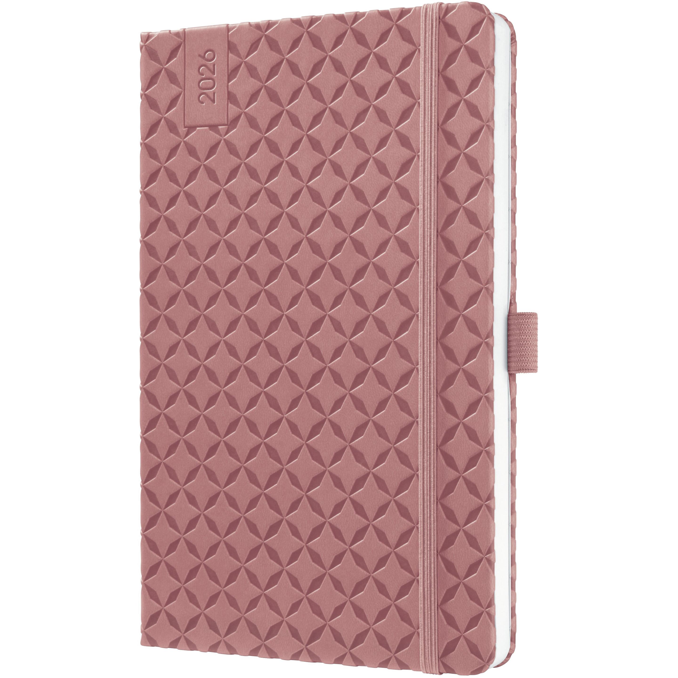 Jolie Agenda Flair 2026 J6129 1W/2S dusty red ML A5 (A5, 1 week / 2 ...