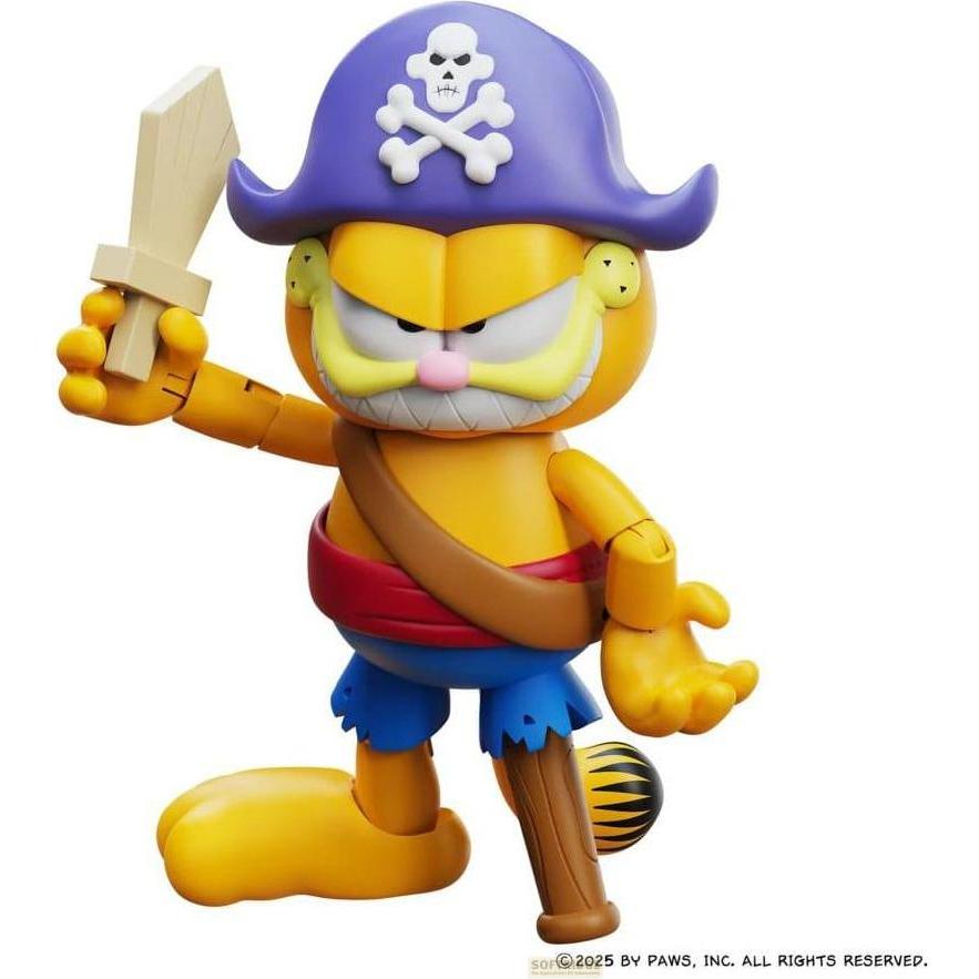 Boss Fight Studio Garfield Actionfiguren 2er-Pack Pirate Garfield and ...