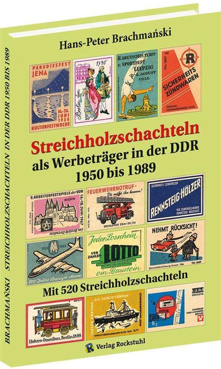 Rockstuhl Streichholzschachteln als Werbeträger in der DDR 1950-1989 ...