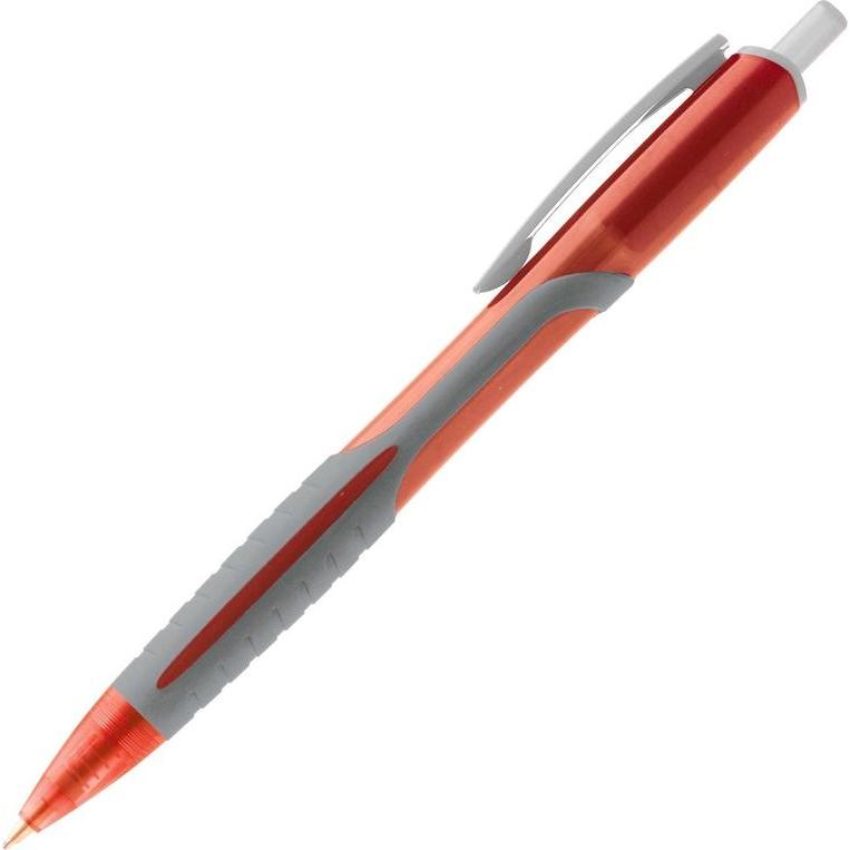 Luxor AUTOMATIC BALL PEN RED COLOR 1853G/10BOX (Grau, Orange, 10x ...