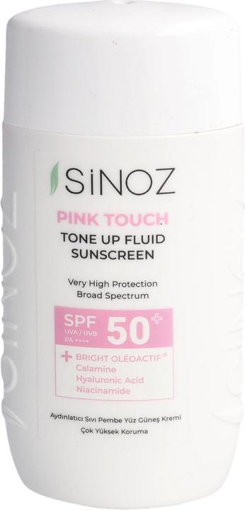 Sinoz Flüssigsonnencreme SPF50+ Pink Touch (Sonnencreme, Sonnencreme ...