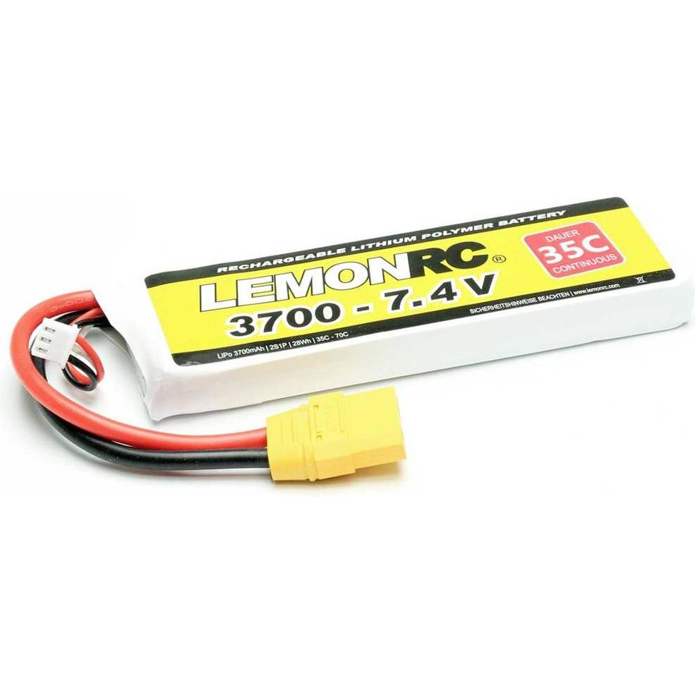 LemonRC Modellbau-Akkupack LiPo 7.4 V 3700 mAh Zellen-Zahl 2 35 C ...