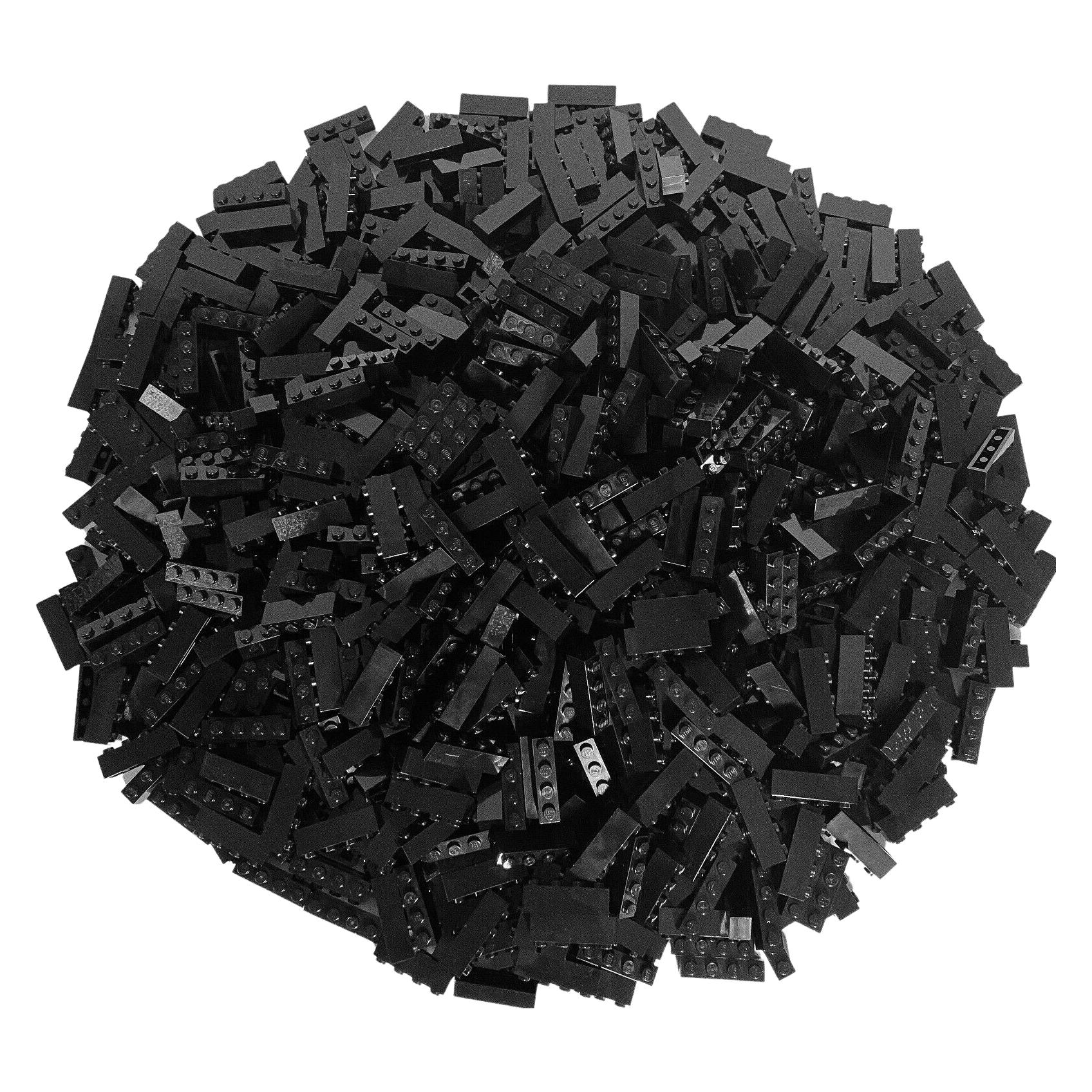 LEGO 1x4 stenen zwart - 500 stuks - Zwarte stenen 3010 - Galaxus
