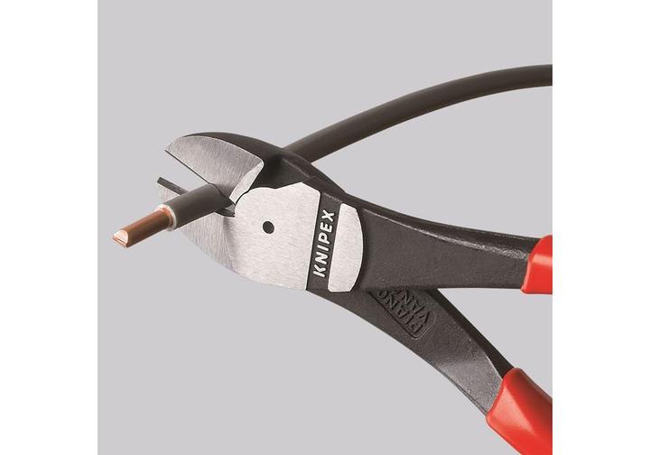 Knipex Power diagonal cutters DIN ISO 5749 L.180mm straight w.bevel and ...