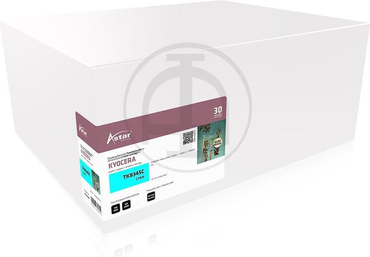 Astar Kyocera kit de toner TK-8345C cyan 12K incl. chip - Digitec