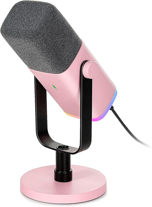 Fifine AM8 Microphone 3.5mm, USB-C, XLR - Pink - kaufen bei Galaxus
