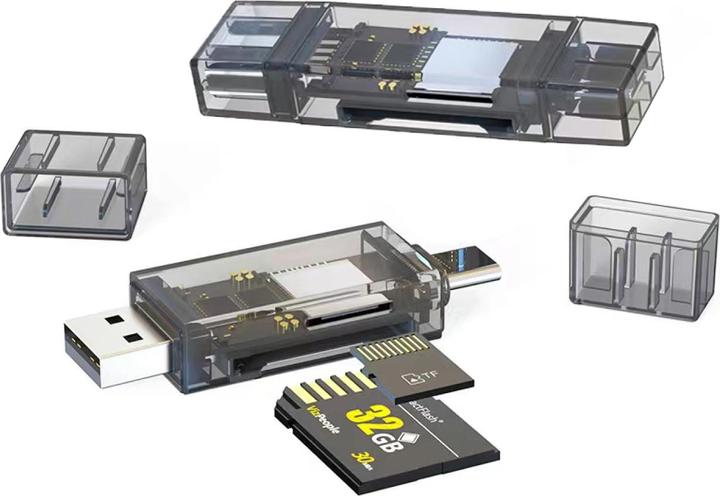 Bewertungen für PowerGuard Dual USB-C USB-A to SD (USB-C, MicroDot ...