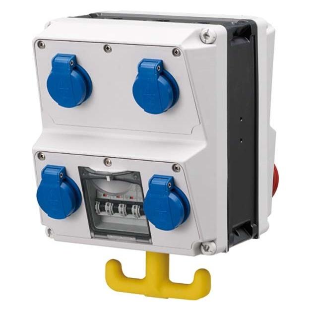 Mennekes MEN 970001 AMAXX socket outlet combination, housing 260x225 mm ...