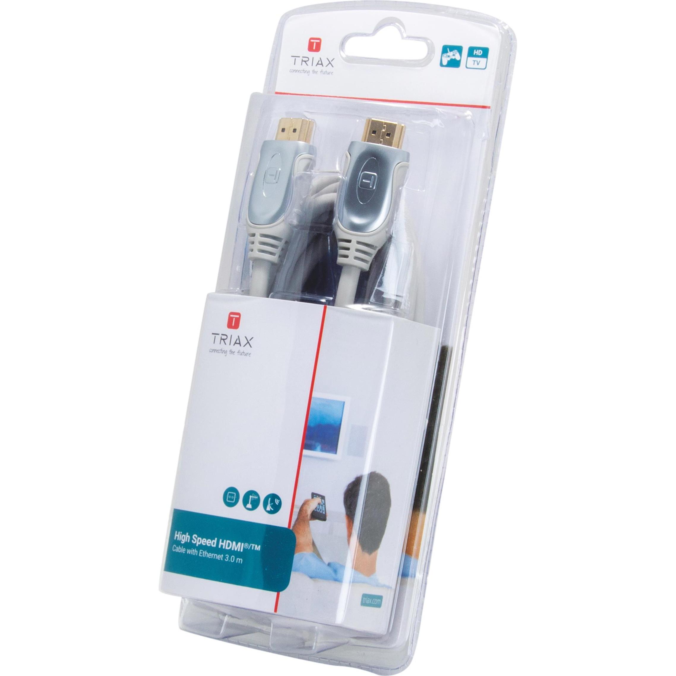 Triax HDMI3,0M Hochgeschw.HDMI-Kabel mit Ethernet - kaufen bei Digitec