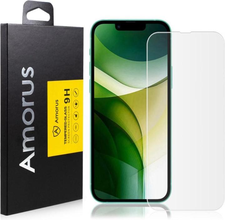 Amorus iPhone 13 Mini Premium Panzerglas Displayschutz Casefriendly ...