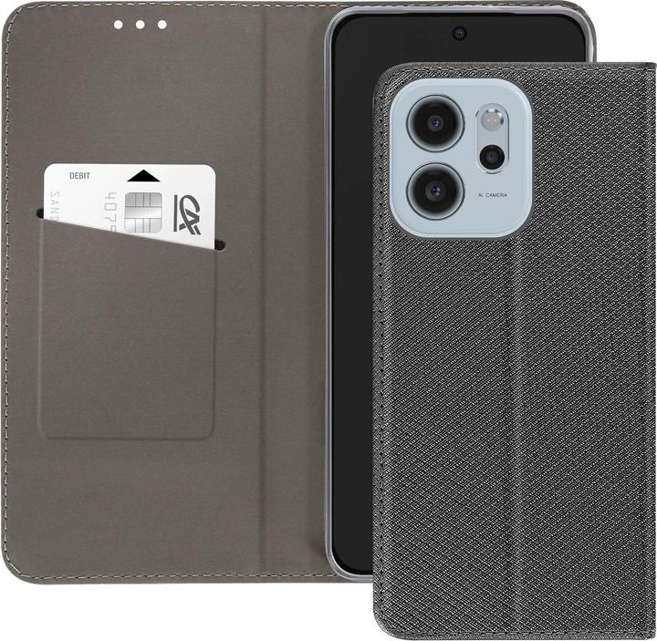 OEM Back panel cover SMART CASE Book for OPPO RENO 14 F 5G black - Digitec