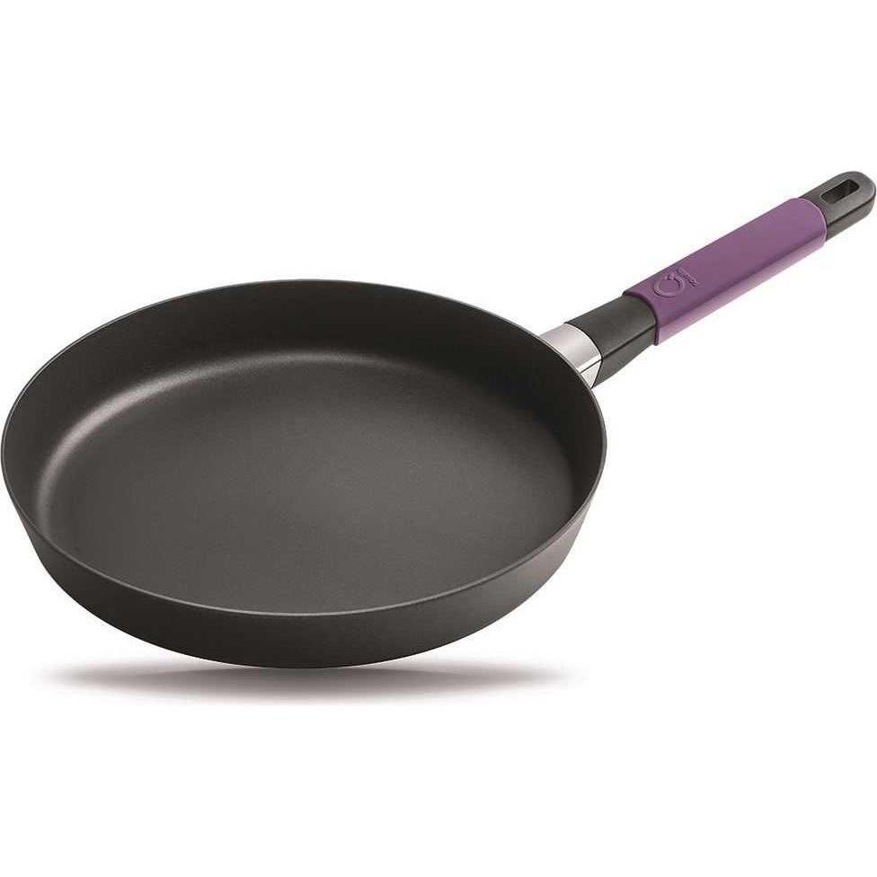 Squality Non-stick frying pan 28 cm purple (28 cm, Cast aluminium ...
